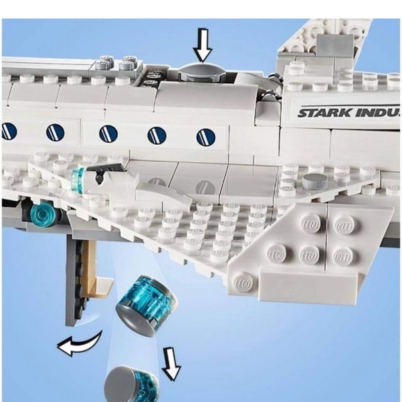 Lego | Toys | Lego Spider Man Far From Home Stark Jet Drone Attack 763 Marvel Avengers | Poshmark